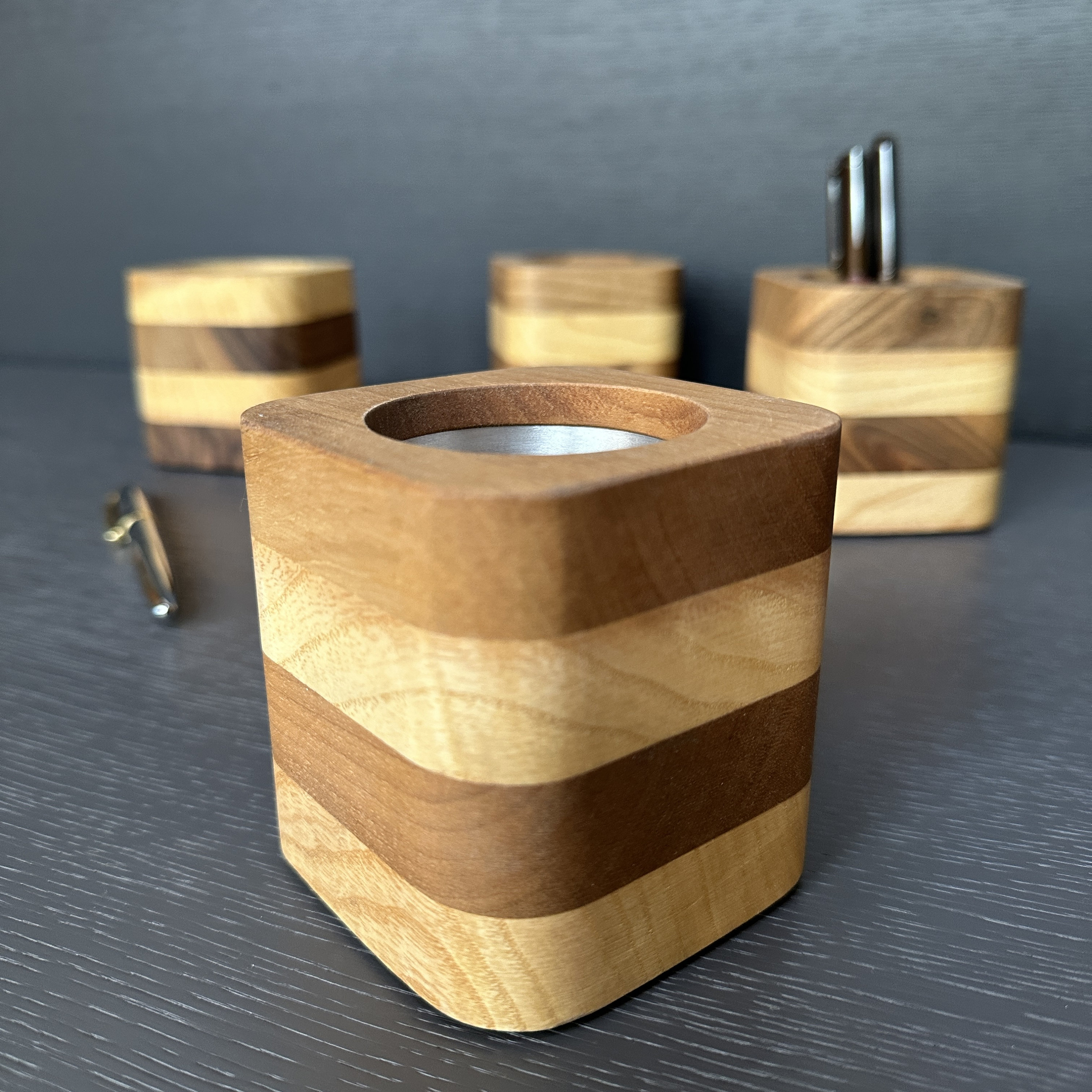 Mini Wooden Organizer Handmade Wooden Mini Organizernatural - Etsy