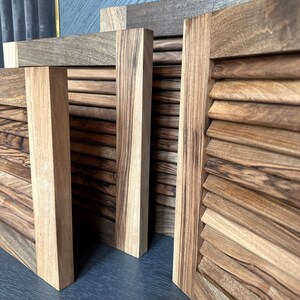 Custom Walnut Wood Vent Cover: Wooden Shutter Air Return - Etsy