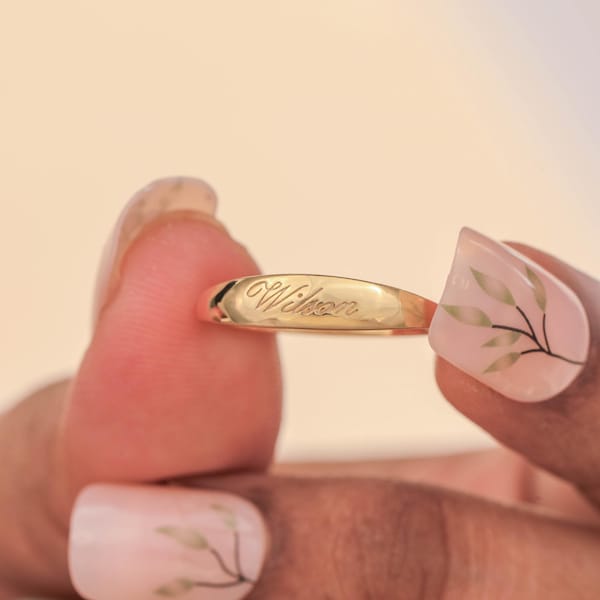 Pinky Rings Birthstones - Etsy