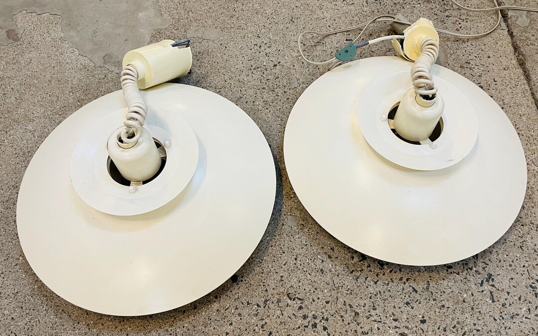 A Set of 1970s Vintage Hanging Lamps by ES Horn (denmark) - Etsy