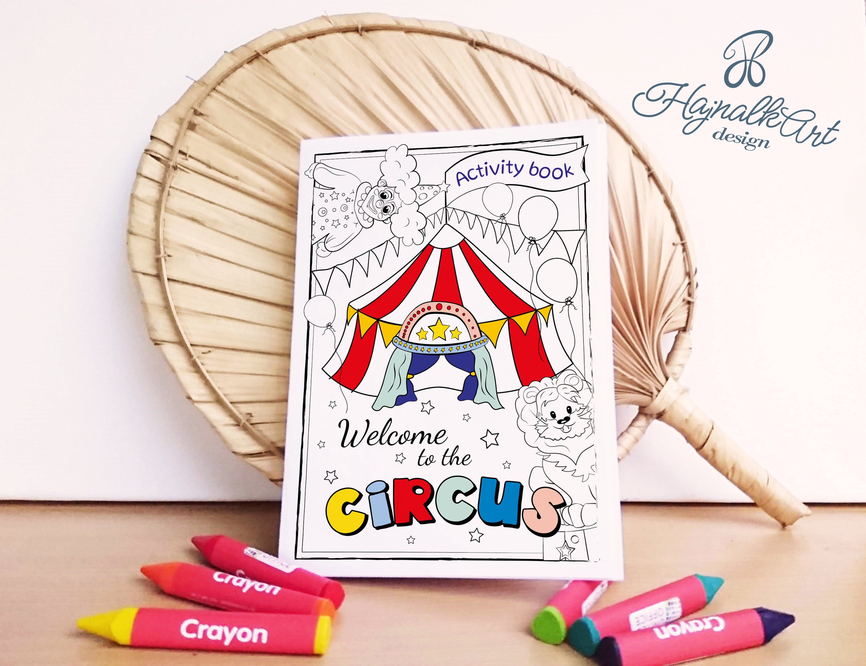 Circus Activity Book Circus Worksheets Circus Busy Book - Etsy