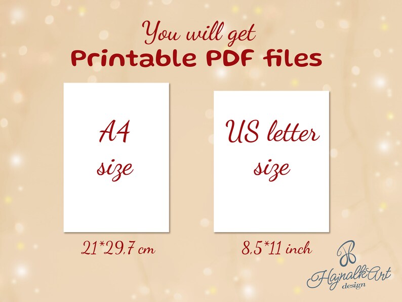 Set of 6 Printable North Pole Christmas Cards, Elf Village Paper Houses ...