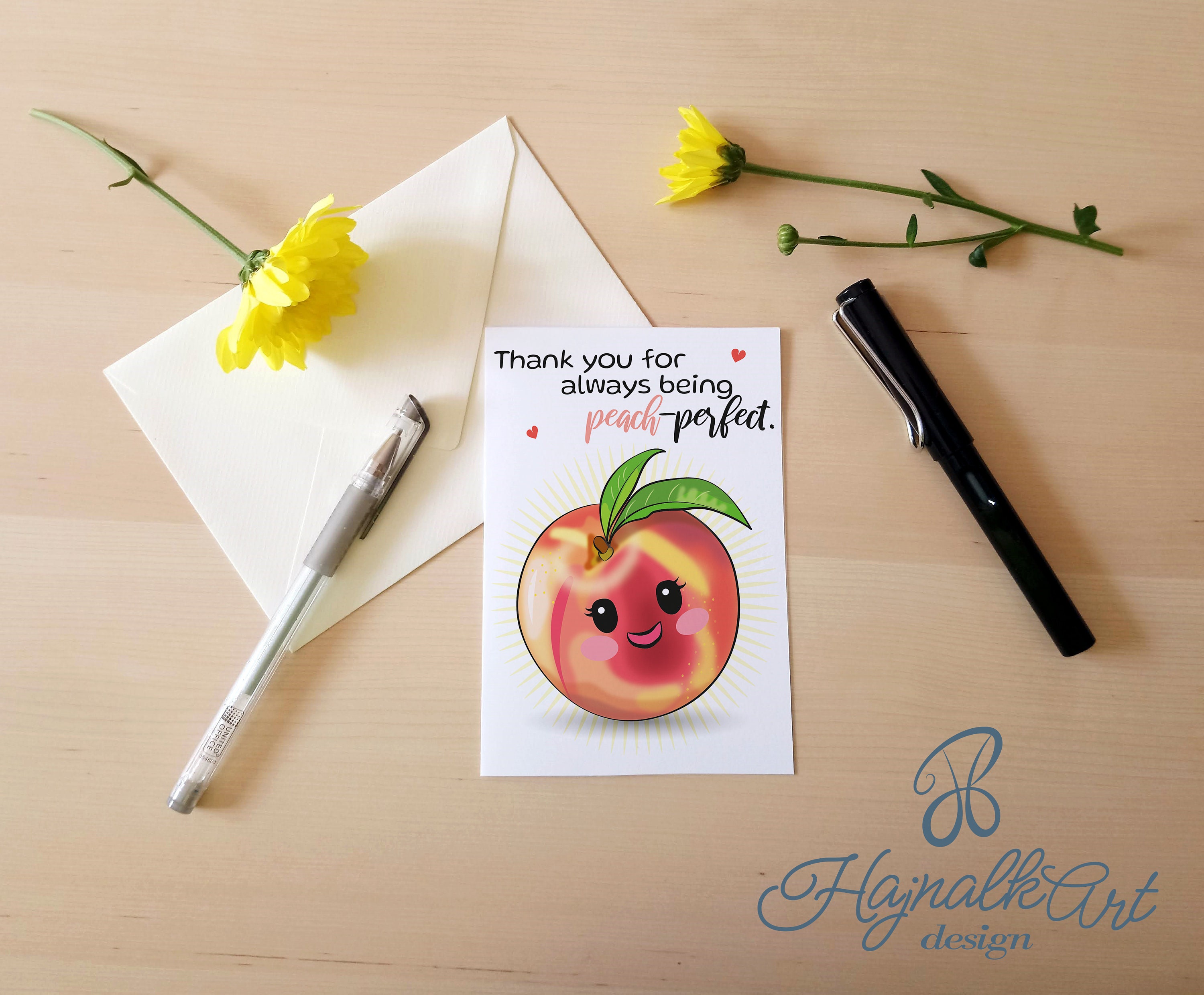 Funny Appreciation Cards With Fruits Printable Thank You Card - Etsy