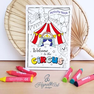 Circus Activity Book, Circus Worksheets, Circus Busy Book, Circus ...