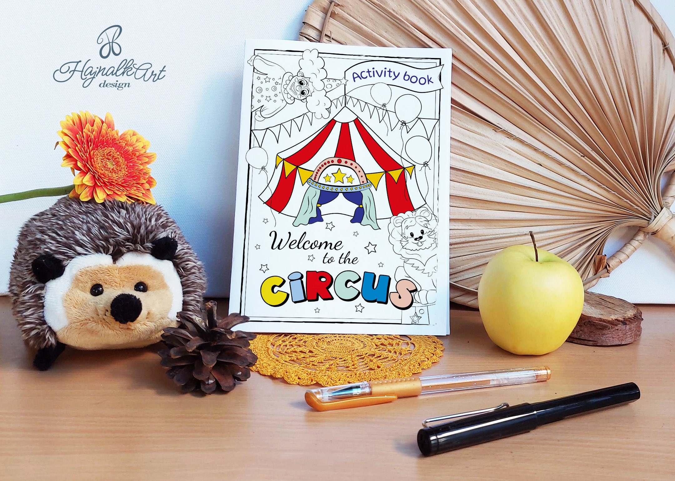 Circus Activity Book, Circus Worksheets, Circus Busy Book, Circus ...