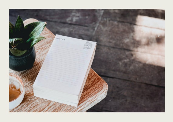 Minimal Gothic Notes Page Printable Template/note - Etsy Canada