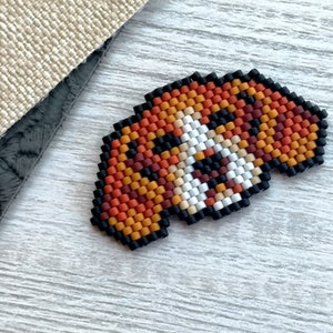 Beagle Dog PDF Pattern, Brick Stitch Earrings Pattern, Beading Graph ...