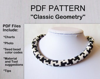 Geometric Beadwork Pattern - Etsy