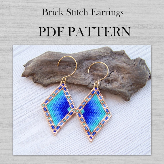 Brick Stitch Earring Patterns