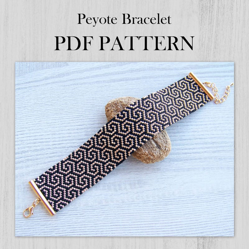 Miyuki Beaded Bracelet - Etsy UK