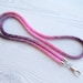 Bead Crochet Pattern for Gradient Lanyard or Necklace, DIY Seed Bead ...