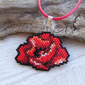 Set of Flowers Brick Stitch Patterns, 7 PDF Pattern, Miyuki Delica ...