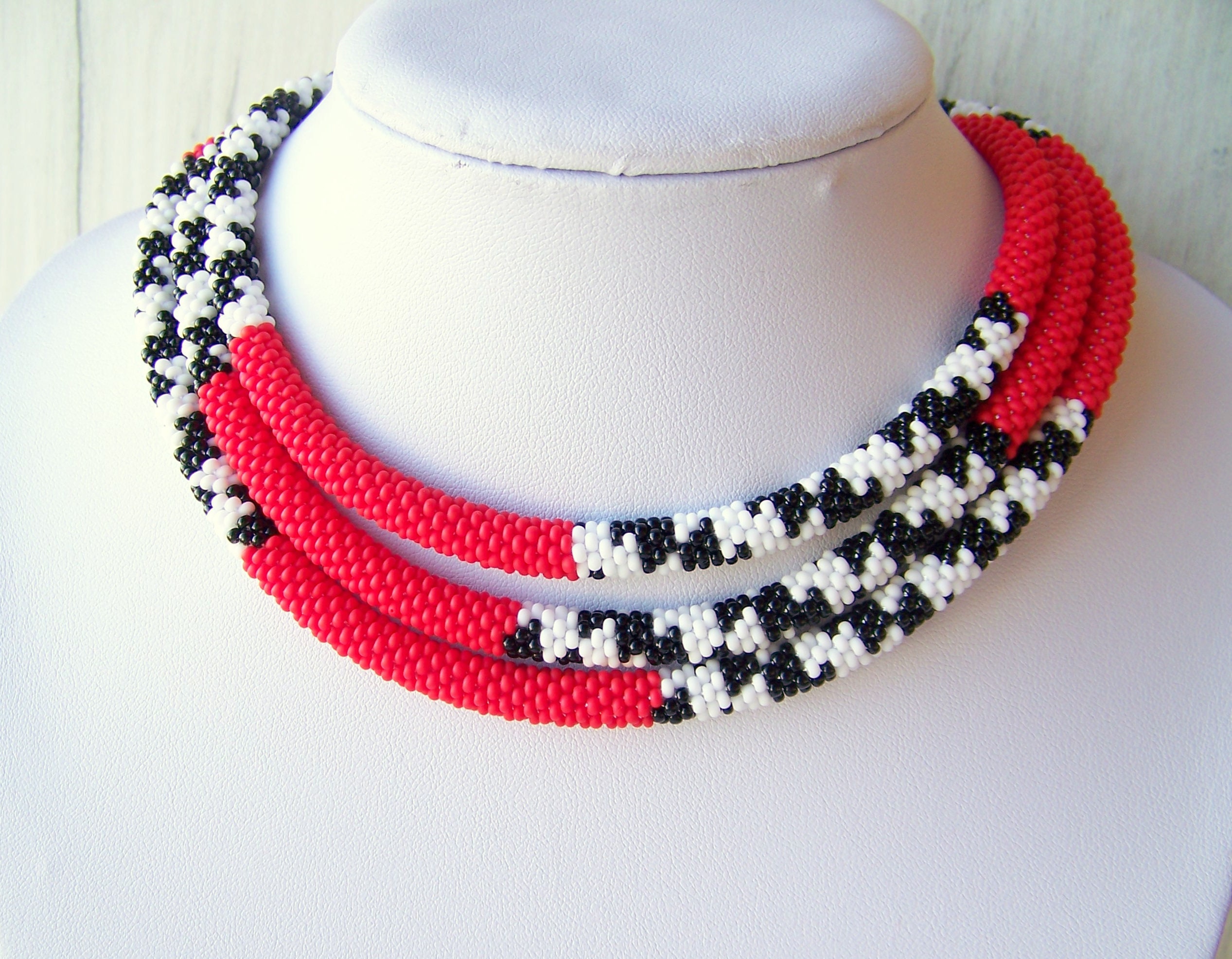 Digital Download Pattern for Modern Geometric Necklace - Etsy
