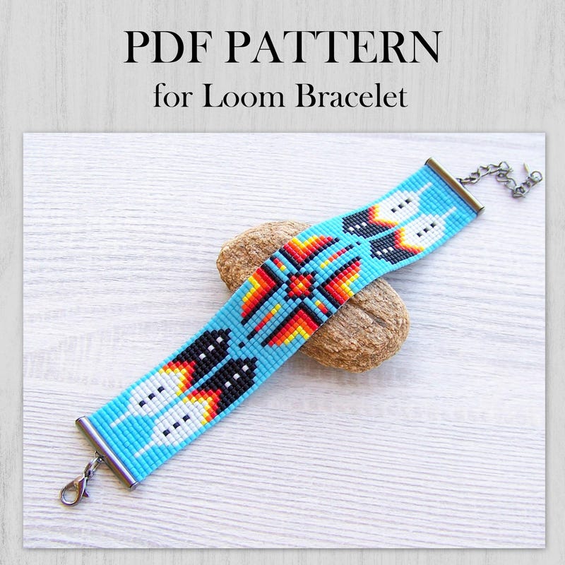 Beaded Loom Lanyard Pdf - Etsy UK