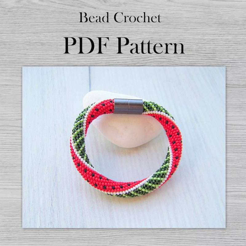 Watermelon Bracelet - Etsy
