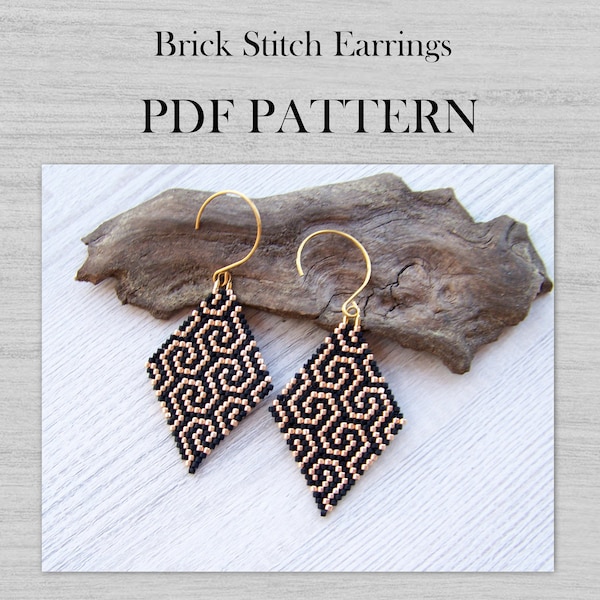 Delica Bead Earrings - Etsy