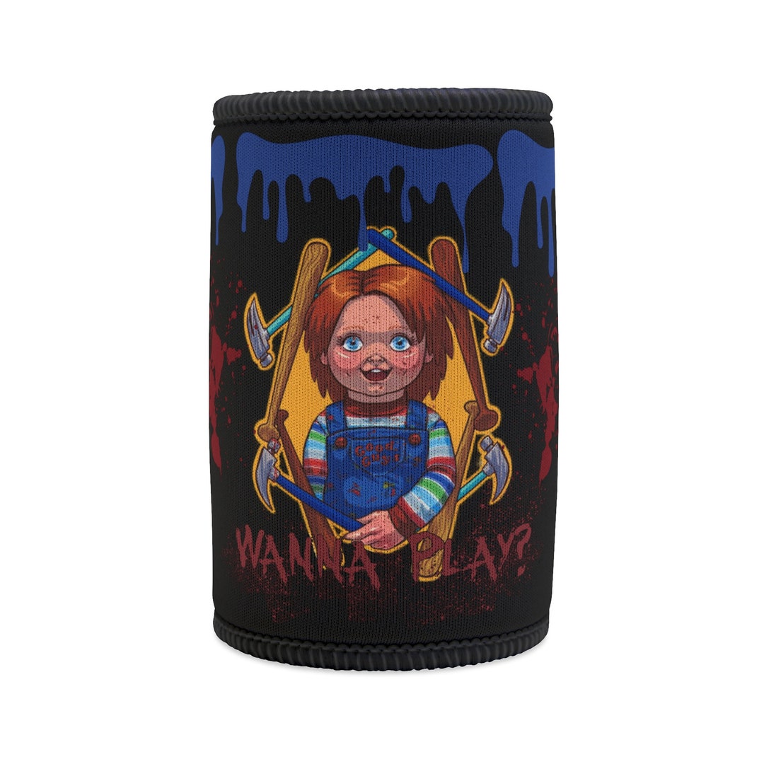 Horror Movie Inspired Stubby Cooler Quirky Gift for Halloween and ...