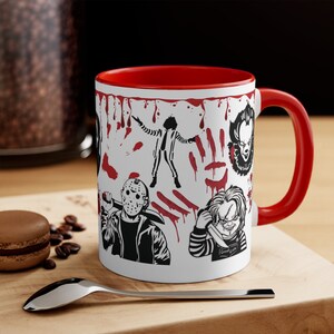 Horror Movie Mug With Coloured Inside, 11oz Mug for Horror Movie Fan ...