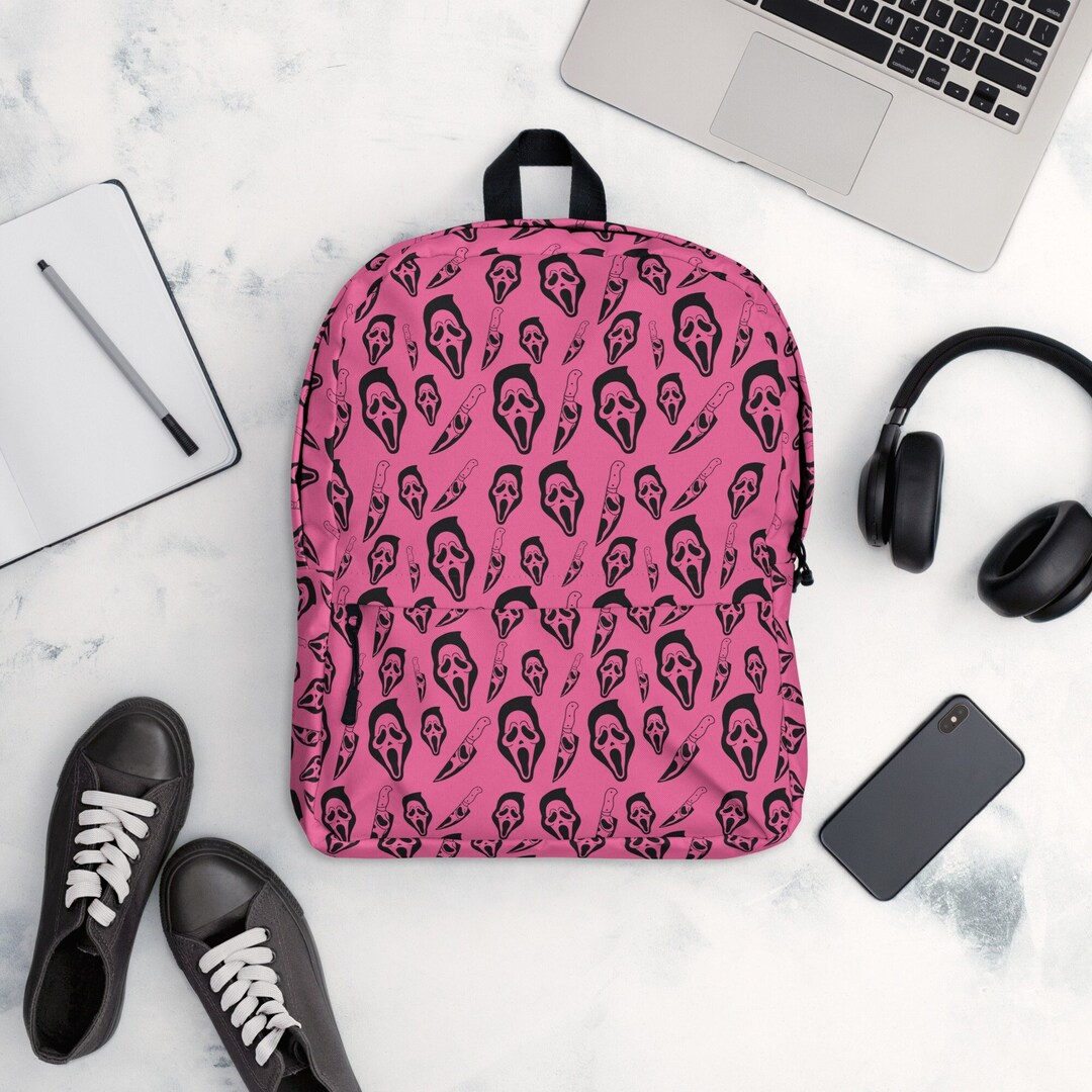 Ghost Horror Movie Icon Inspired Backpack Scary Movie Bag for Slasher ...