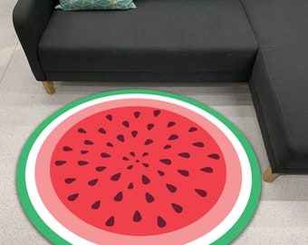 Bluey Watermelon Rug - Etsy Singapore