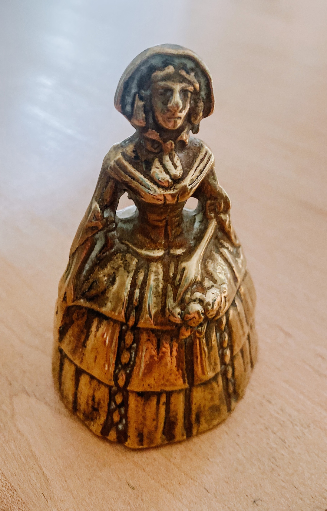 Brass Lady Bell - Etsy