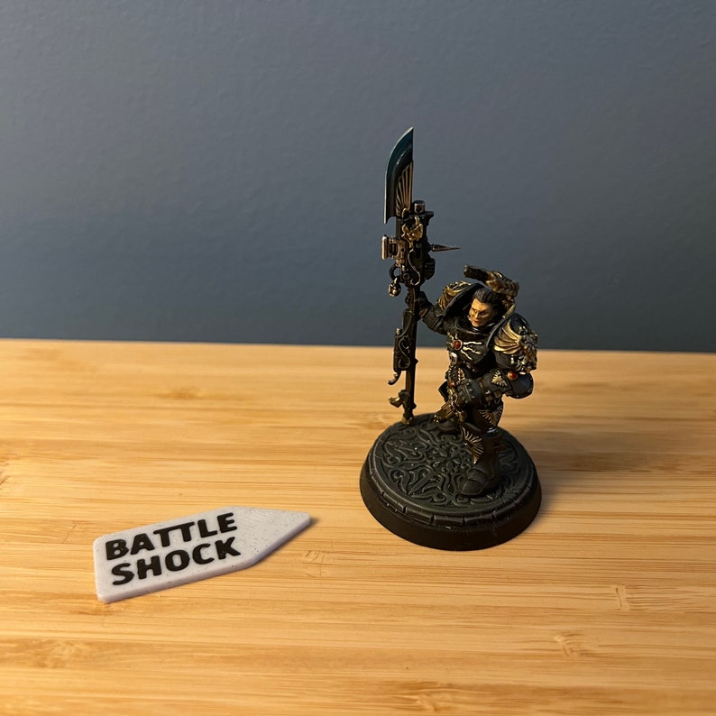 Battleshock Tokens 10th Edition Warhammer 40k Set of 8 - Etsy