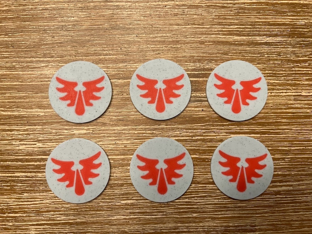 10th Ed Objective Markers Blood Angels Warhammer 40k - Etsy