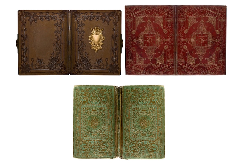 Antique Book Covers Vol.2 | Printable Vintage Journal Cover | Book ...