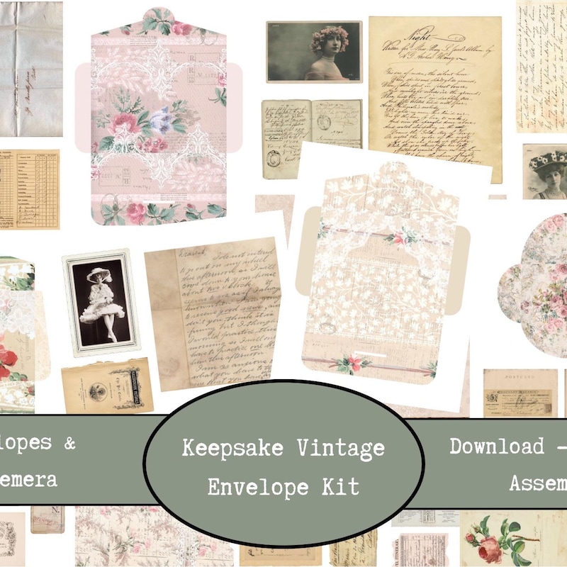 Heirloom Digital Template - Etsy