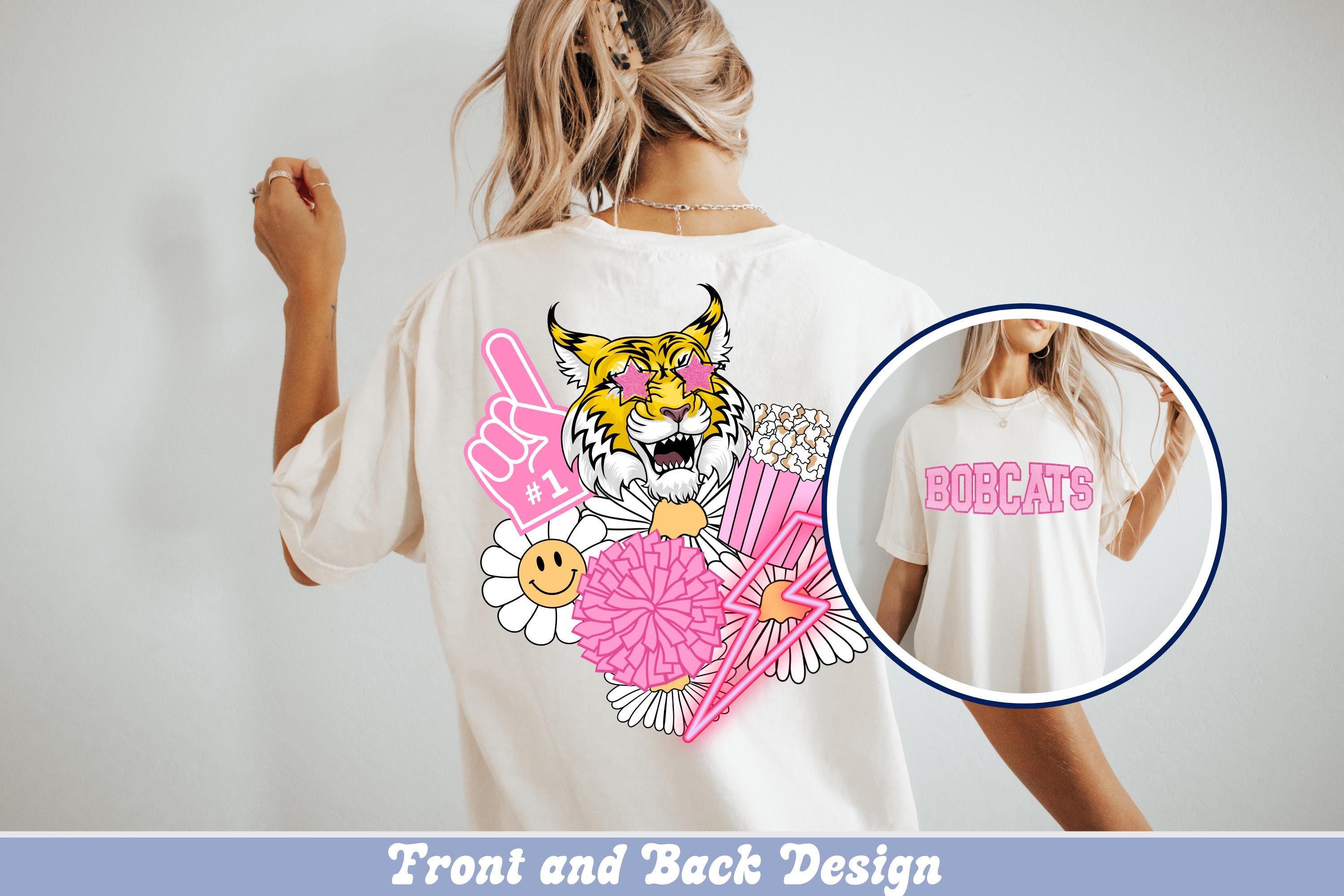 Preppy Bobcat Png, Lets Go Bobcats, Sublimation, Bobcat High School ...