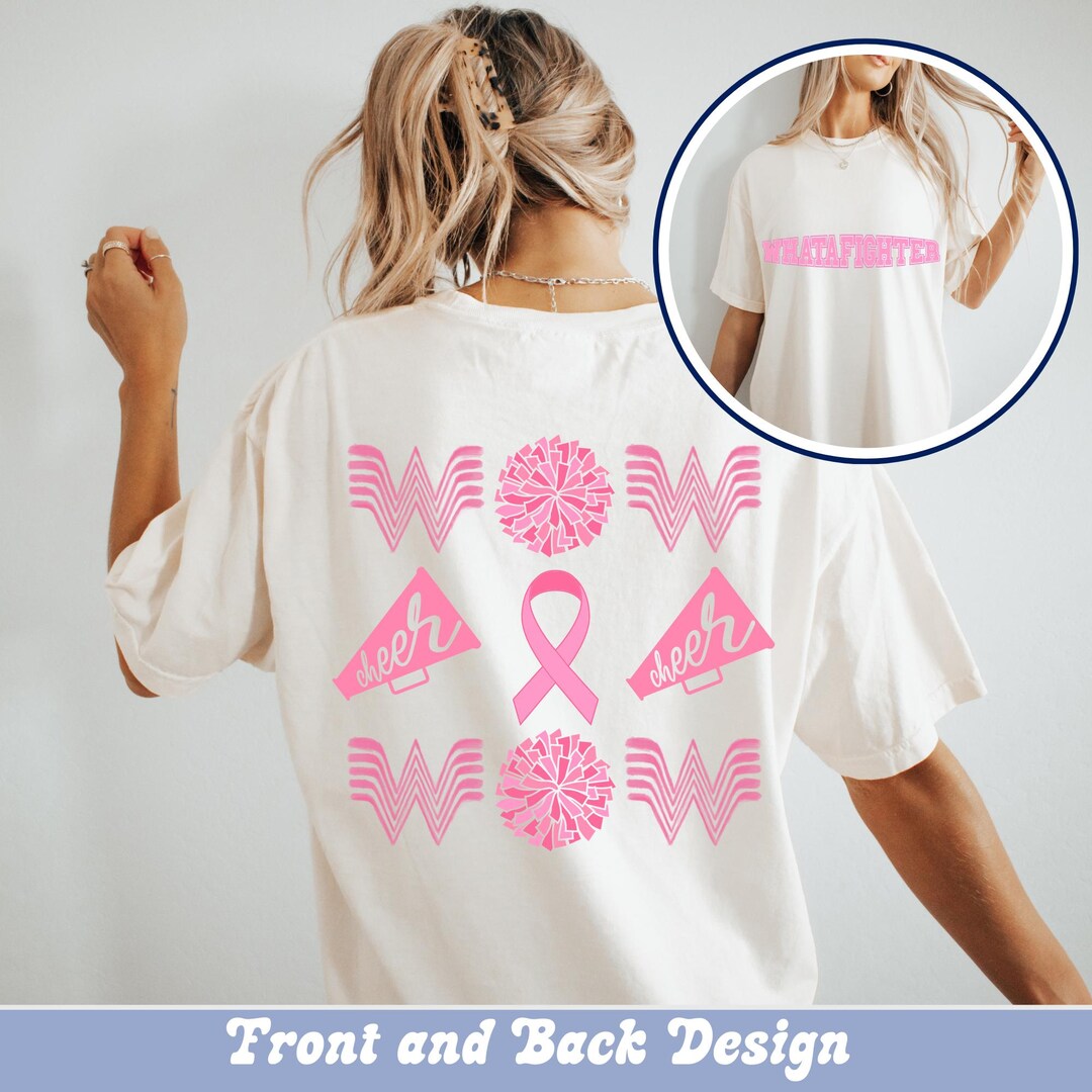 Breast Cancer Cheer Png, Breast Cancer Awareness, in October We Wear ...