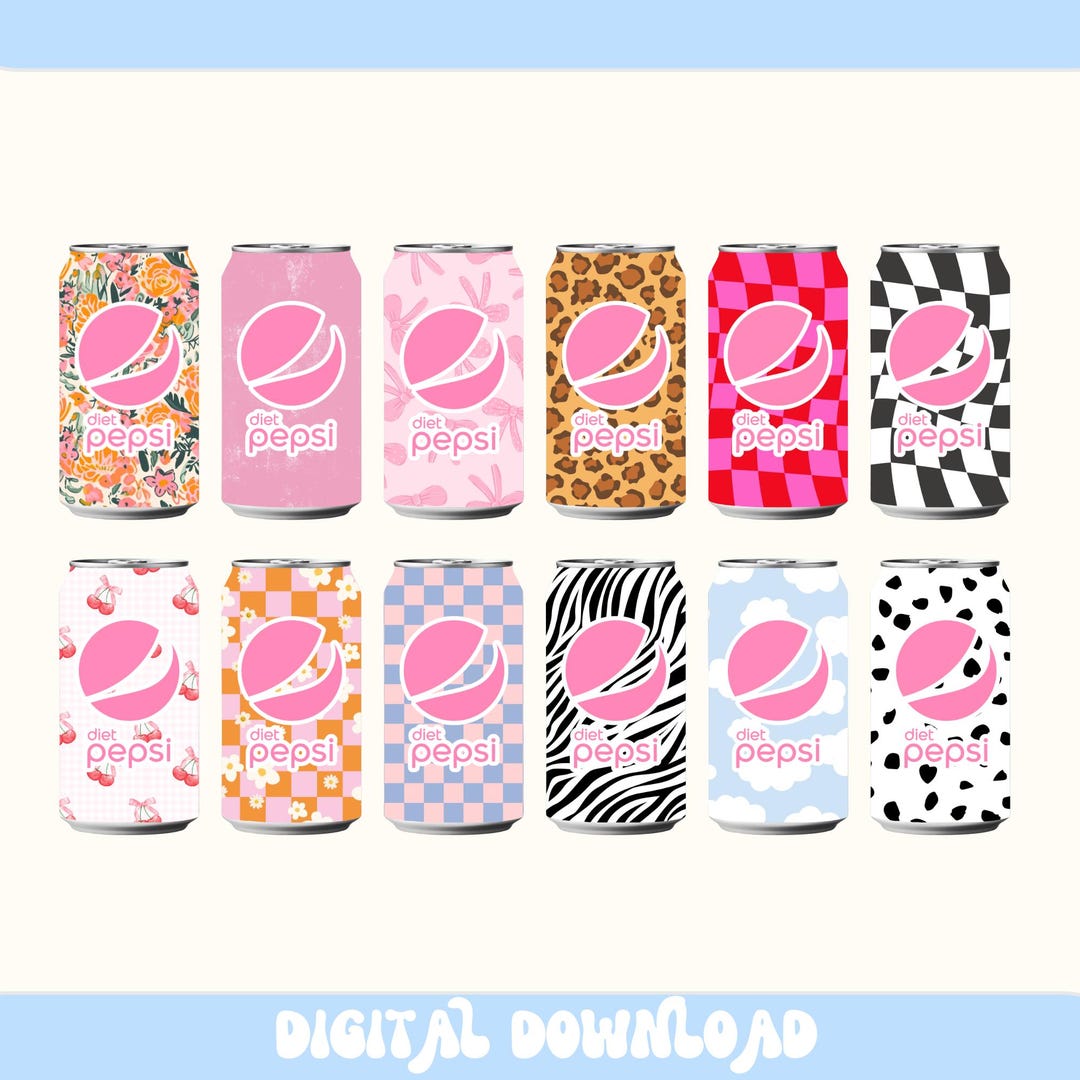 Diet Soda Png, Coquette Soda Can Clipart, Sublimation, Instant Download ...