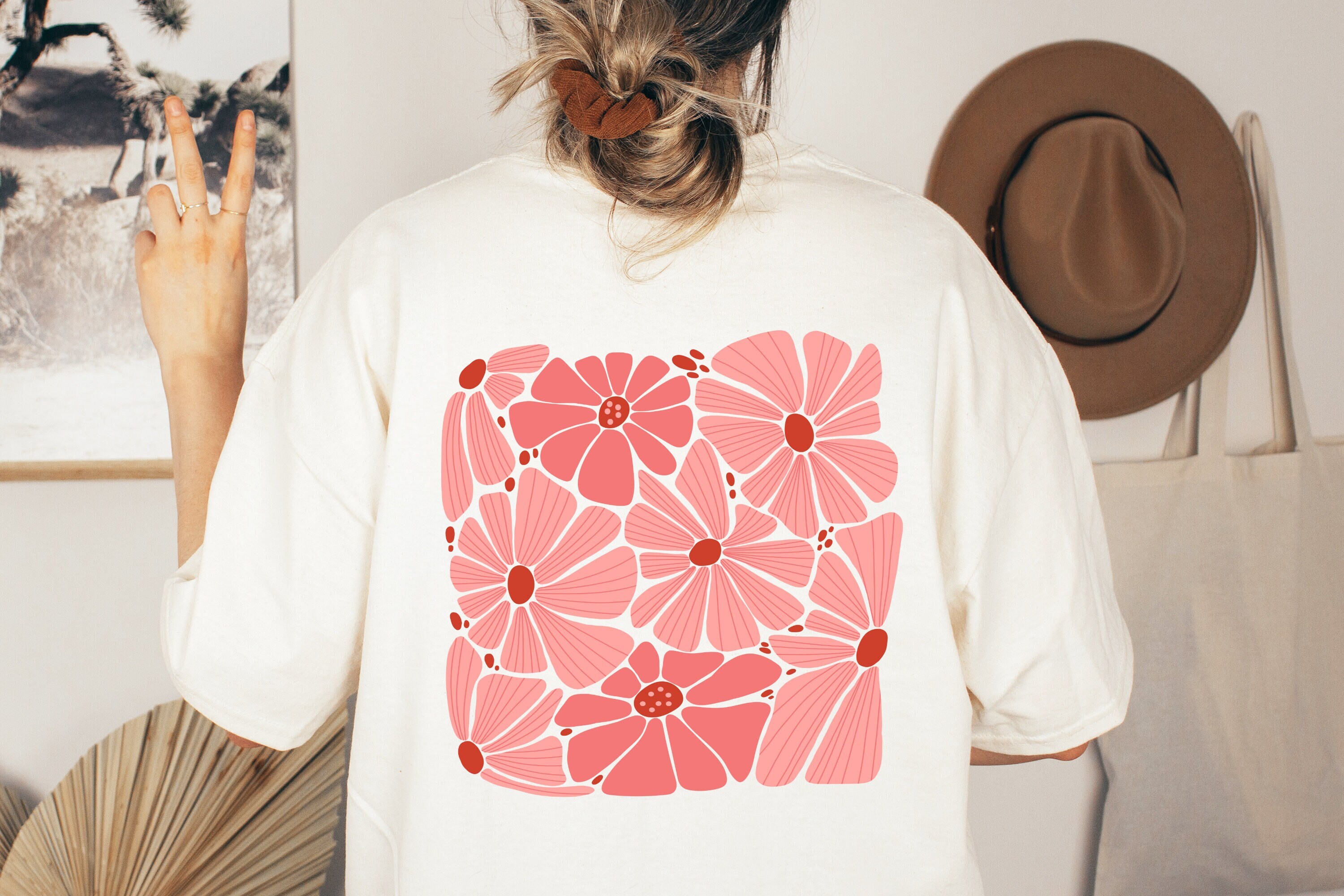 Groovy Daisy Flower Svg Abstract Daisy Flower Svg Png - Etsy