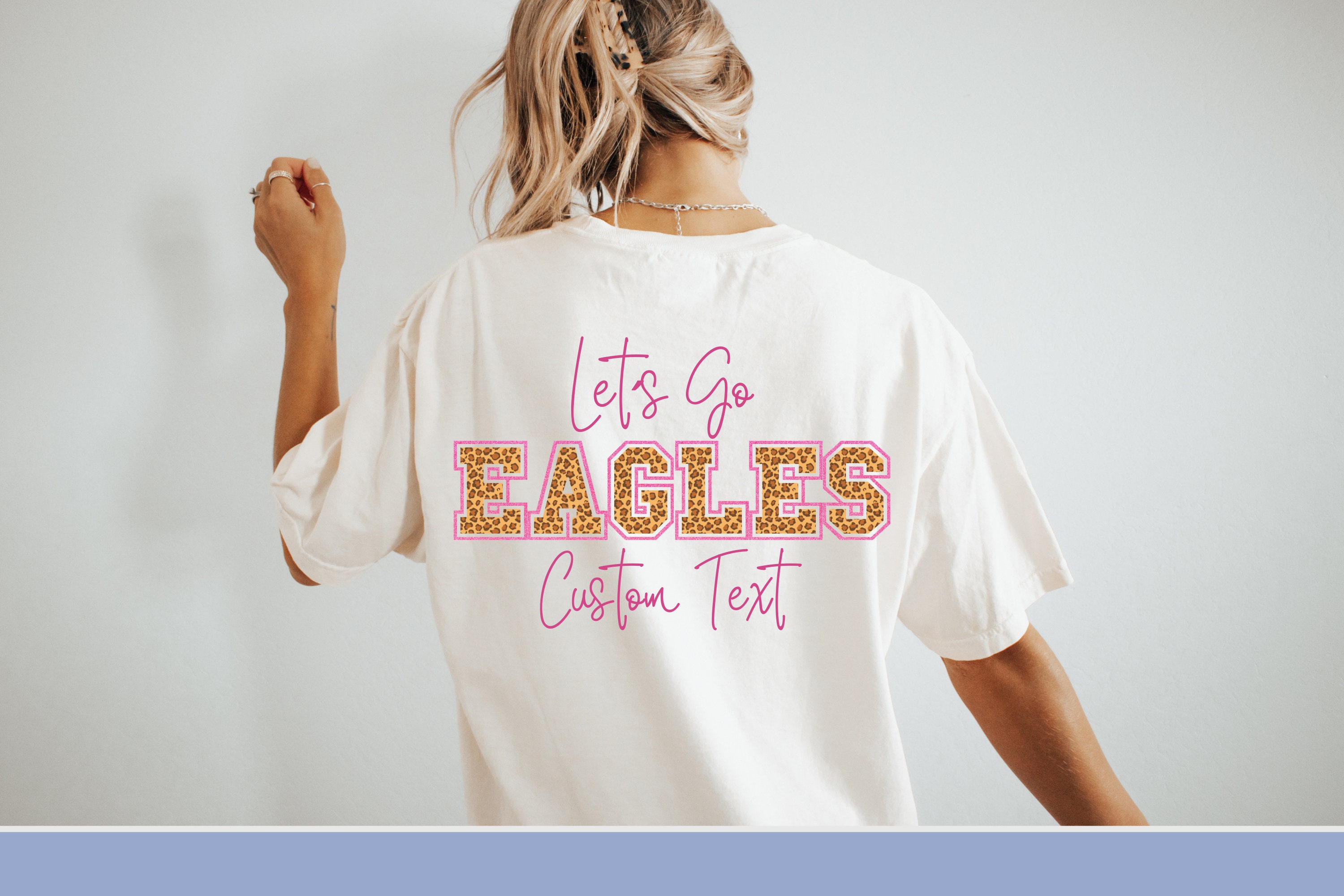 Custom Eagles Png, Preppy High School Mascot, Sublimation, Preppy Eagle ...