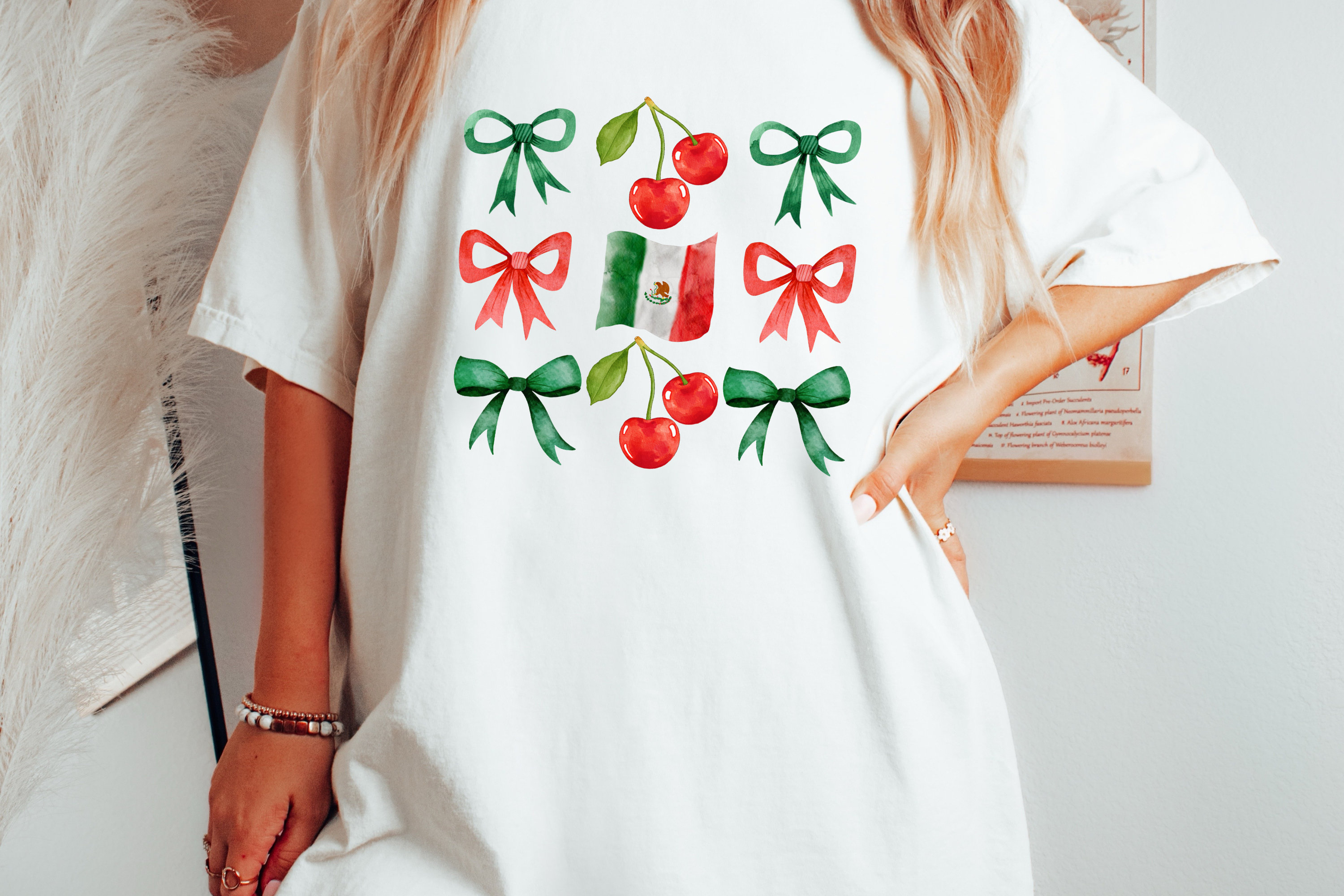 Preppy Coquette Cinco De Mayo Png, Mexico Bow Png, Mexican Png ...