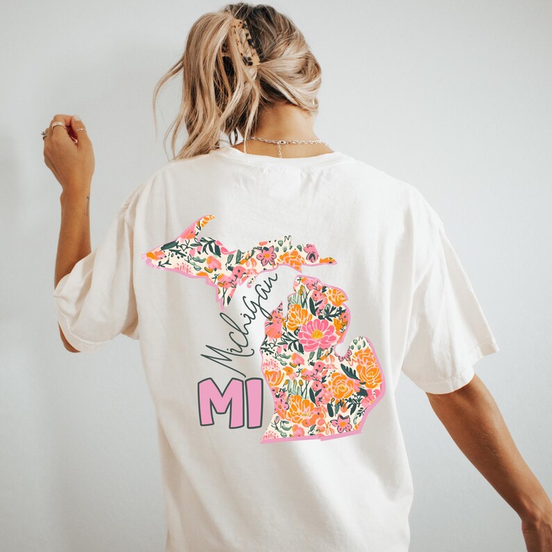 Preppy Michigan State Png, Coquette State, Varsity Michigan, Michigan ...