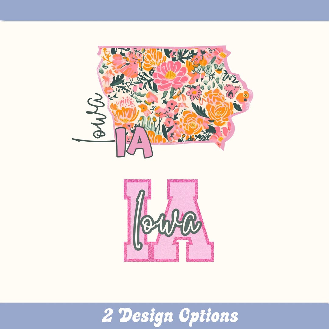 Preppy Iowa State Png, Coquette State, Varsity Iowa, University Letters ...