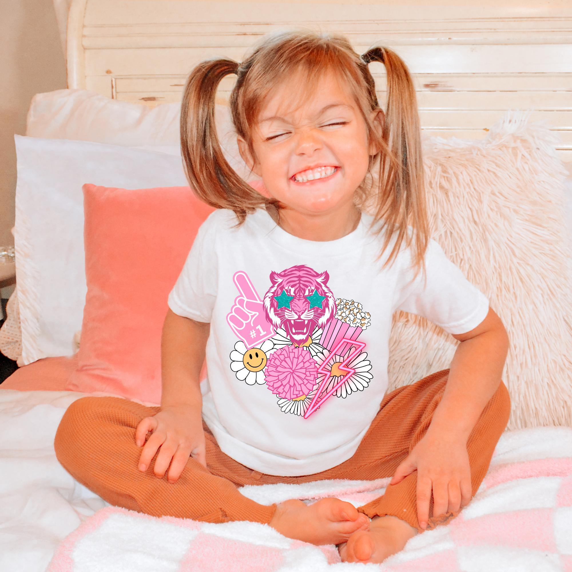 Preppy Tiger Png, Lets Go Tigers, Sublimation, Tigers High School ...