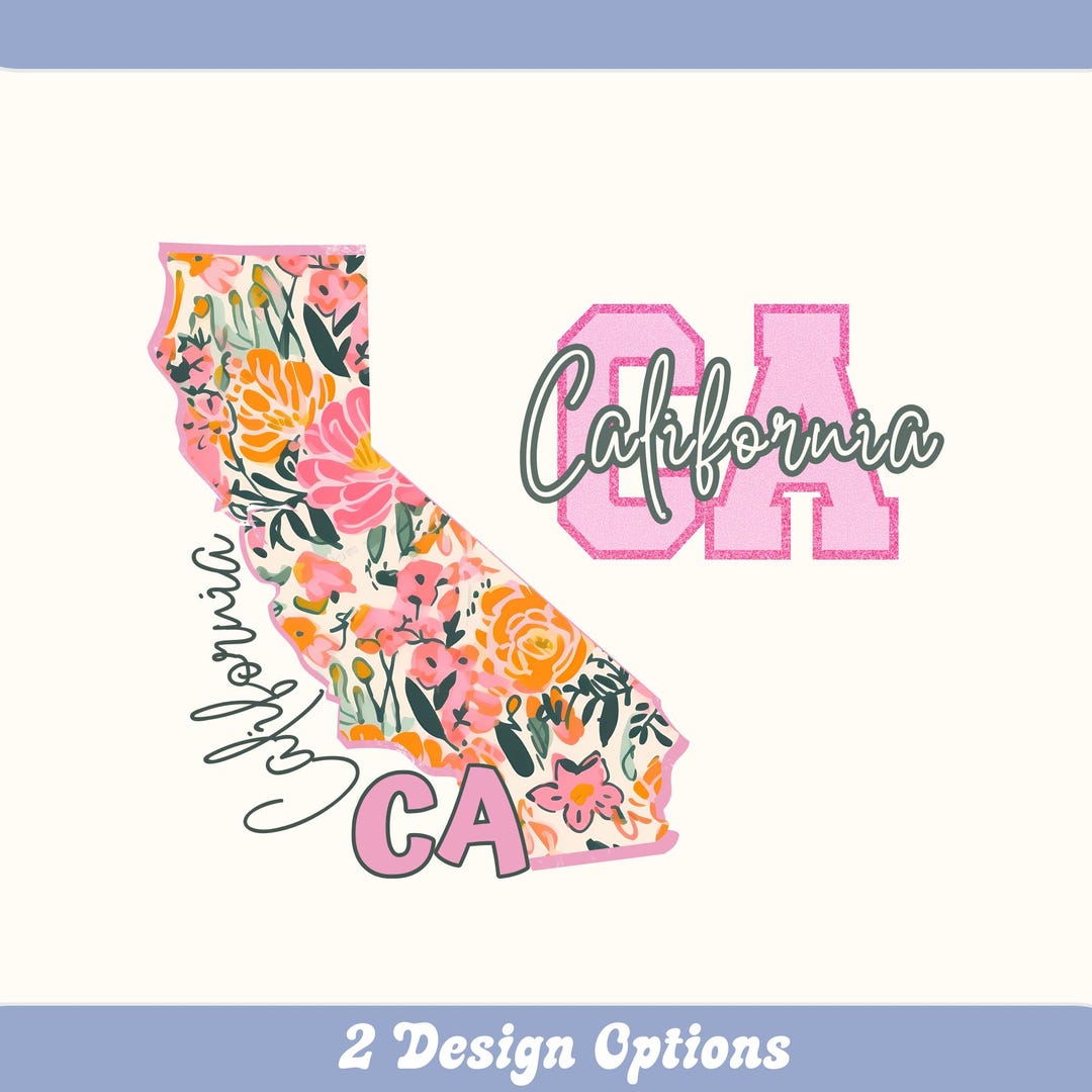 Preppy California Png, Coquette State, Varsity California, California ...