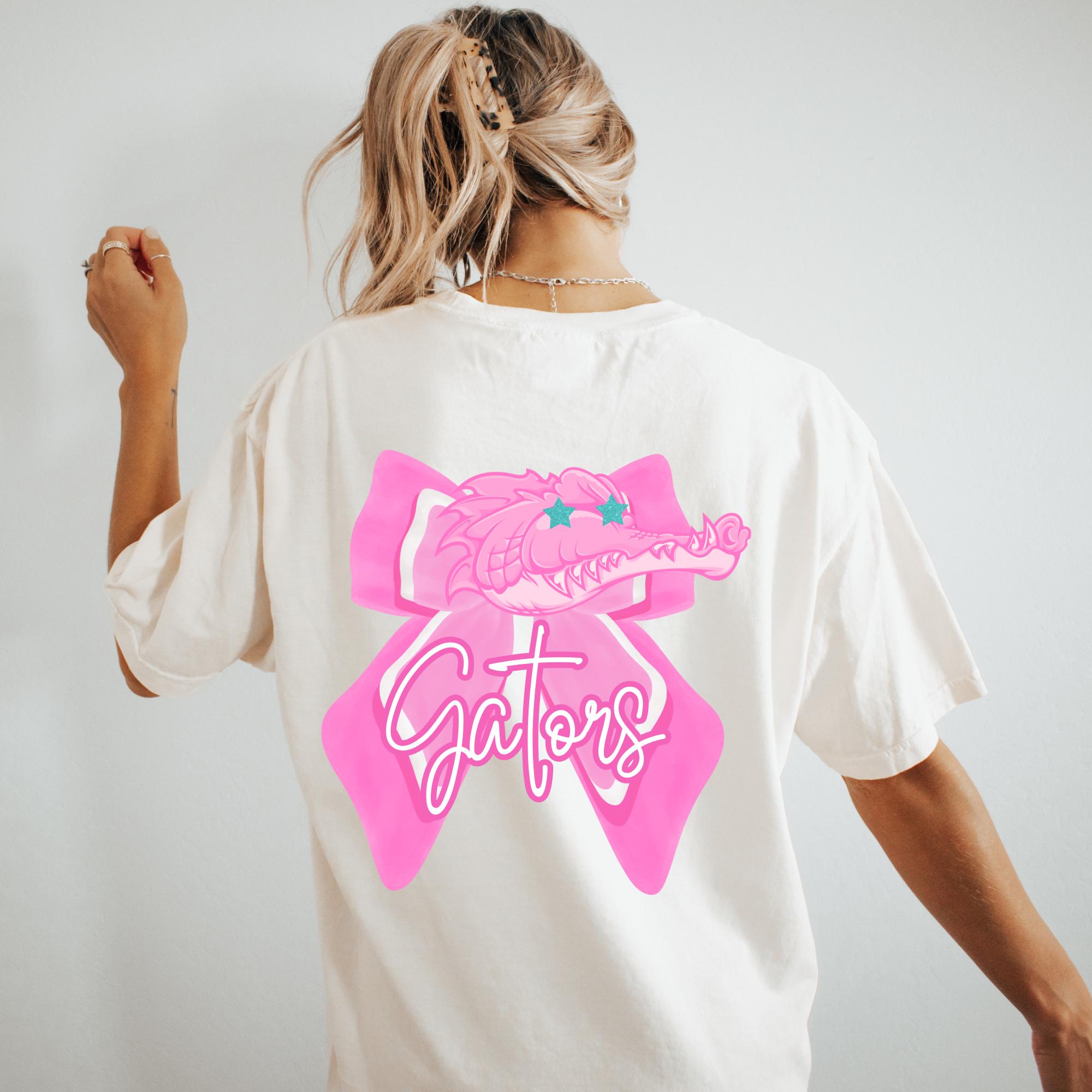 Preppy Pink Gator Png, Preppy Gators Png, Go Gators, Sublimation, Faux ...