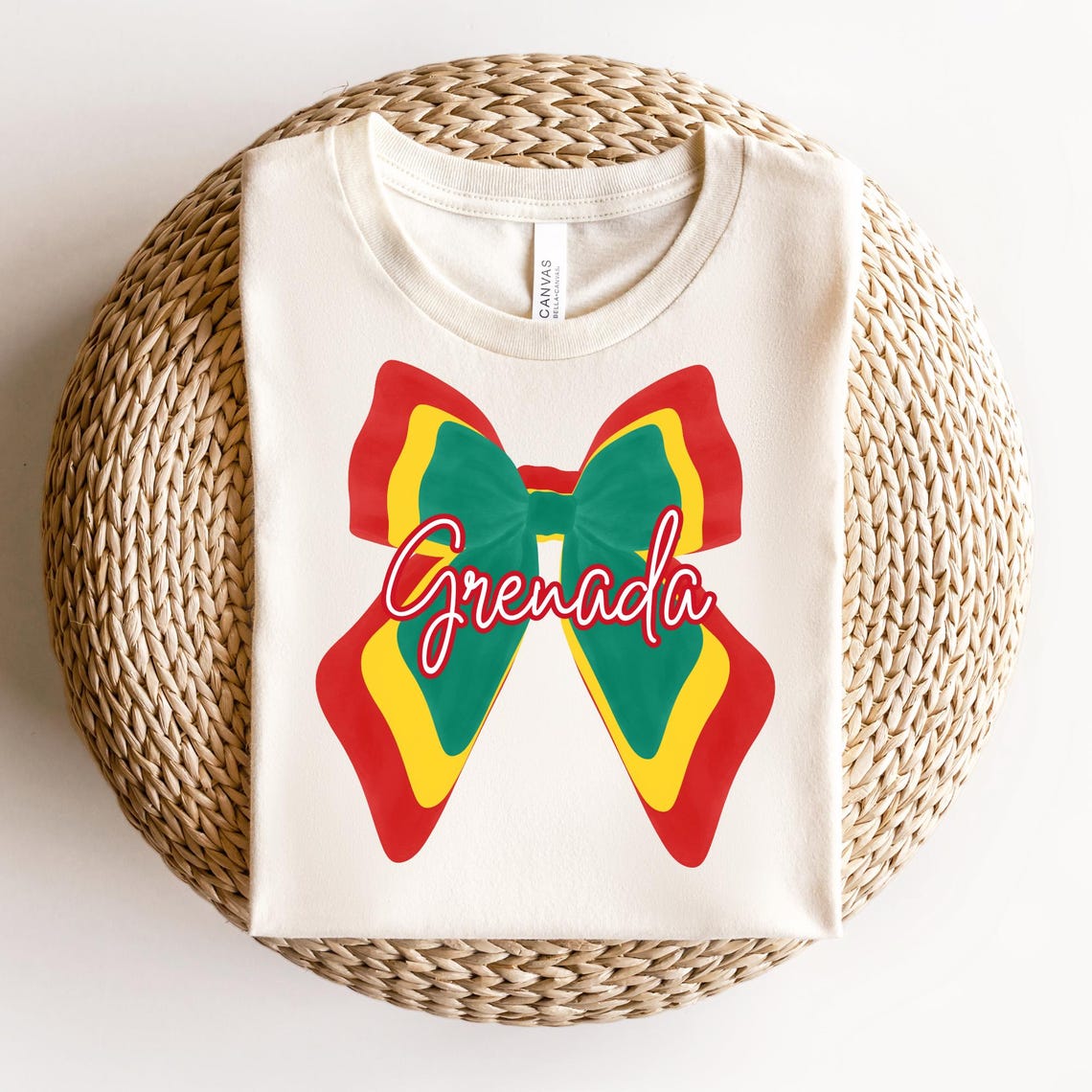 Grenada Flag Png, Coquette Grenada Bow Png, Sublimation, Grenada Vacation, Caribbean Girlpng ...