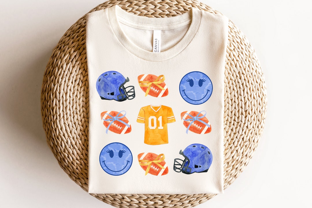 Coquette Football Png, Preppy Football Sublimation Design, Watercolor ...