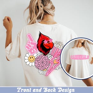 Preppy Cardinals Png, Lets Go Cardinals, Sublimation, Cardinal High ...