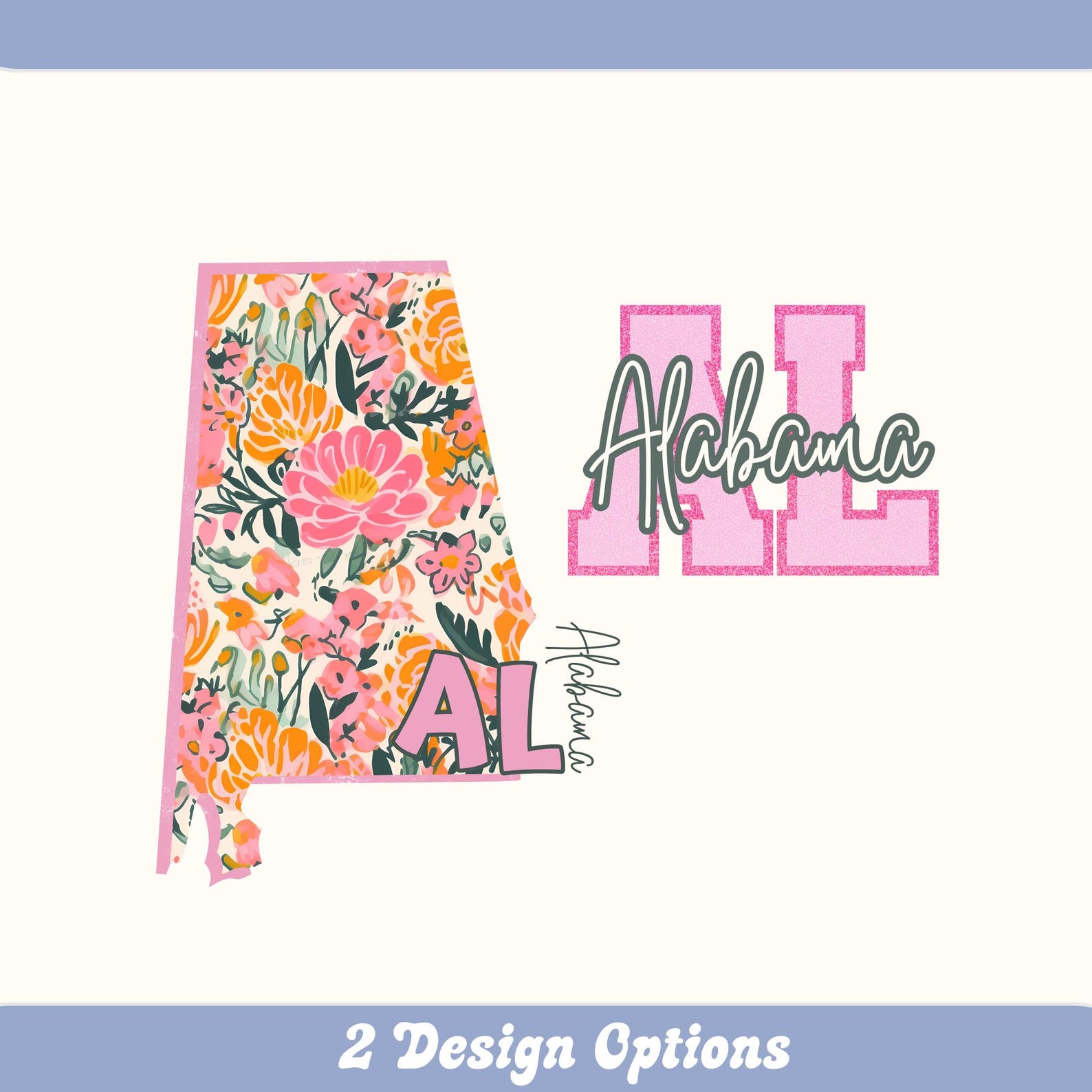 Preppy Alabama State Png, Coquette State, Alabama Kids, Varsity Alabama ...