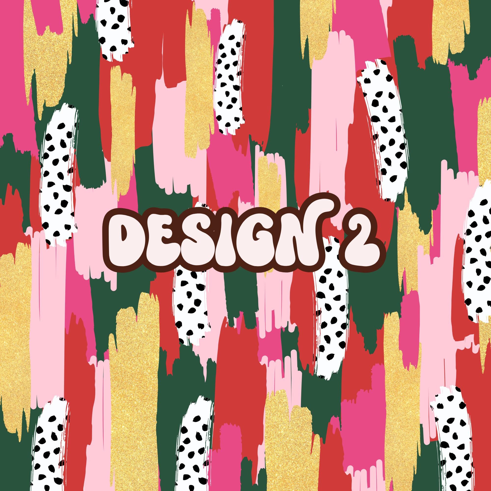 Preppy Christmas Brushstroke Paper Png, Brush Background Png Bundle ...