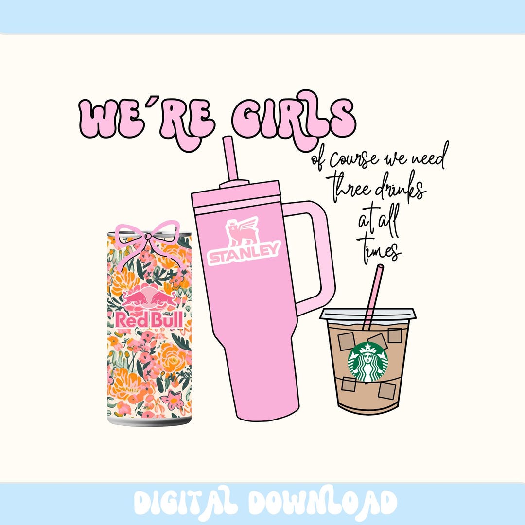 Energy Drink Png, Girls Drink Png, Preppy Girly Soda, Iced Coffee Png ...