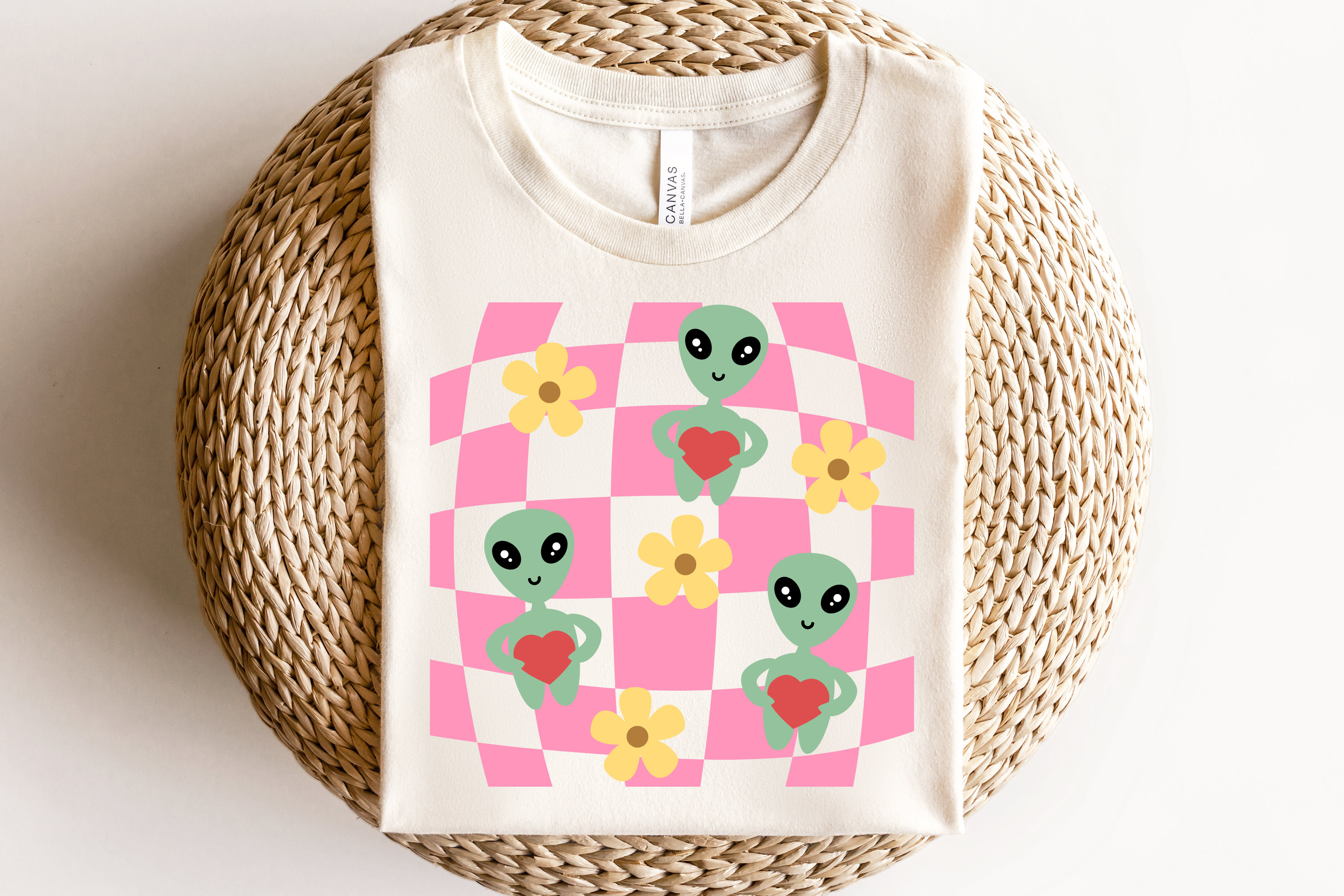 Cute Alien Svg for Cricut, Retro Alien Design Png, Cosmic Cowgirl Svg ...