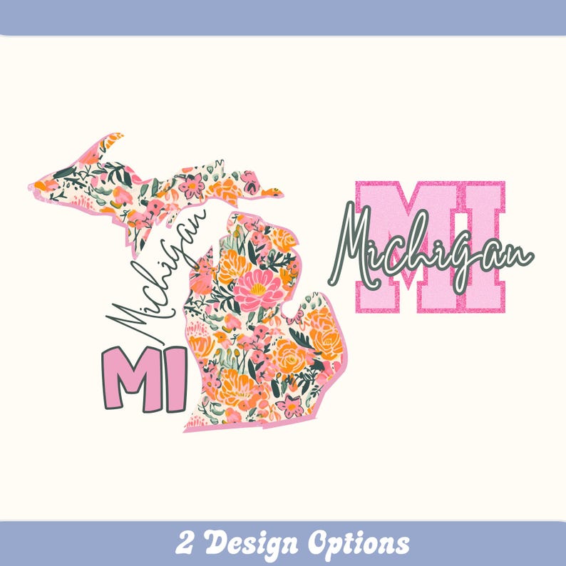 Preppy Michigan State Png, Coquette State, Varsity Michigan, Michigan ...