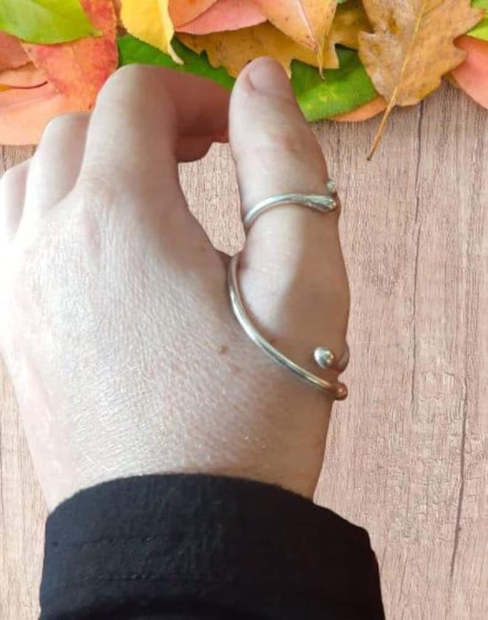 Thumb Splint MCP 925 Silver Ring, MCP Hyperextension Splint, Arthritis ...