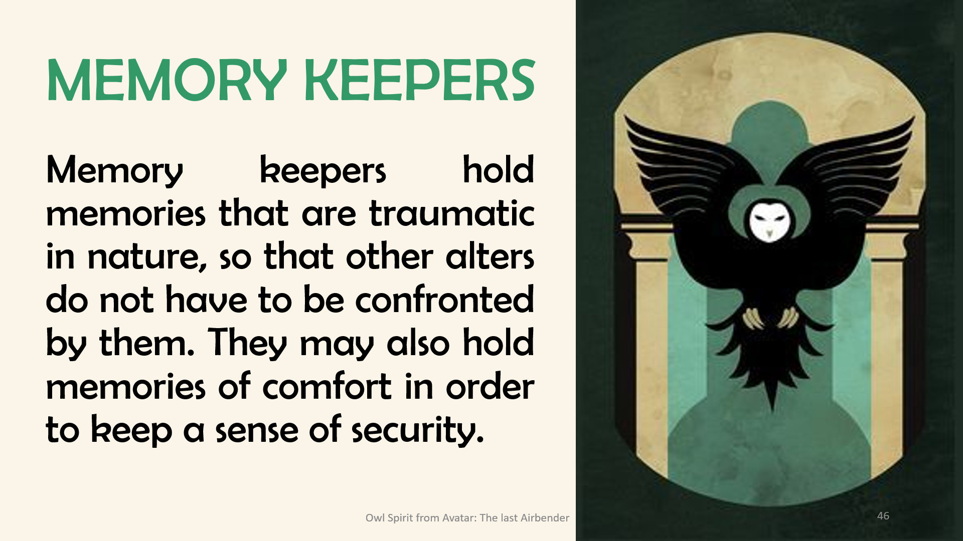 41 Types of Alters in Dissociative Identity Disorder - A Booklet ...